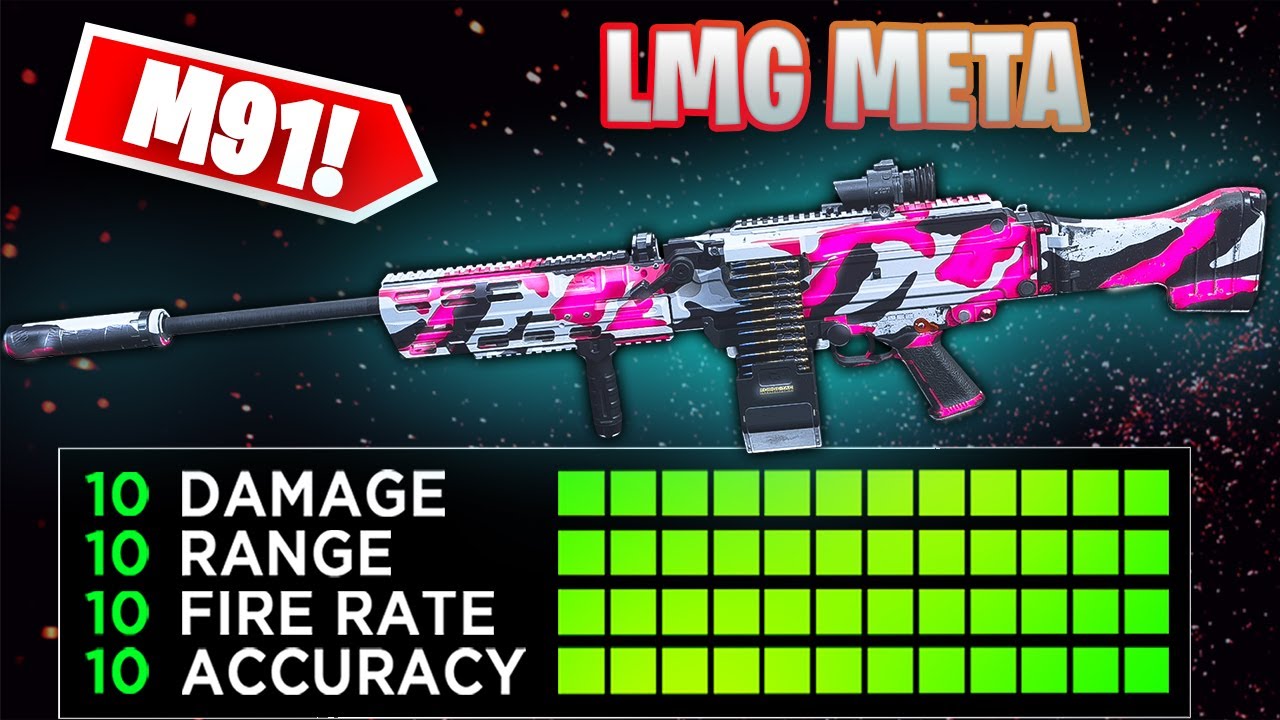 the BEST M91 CLASS in WARZONE is META! NO RECOIL! (Warzone Season 1 ...