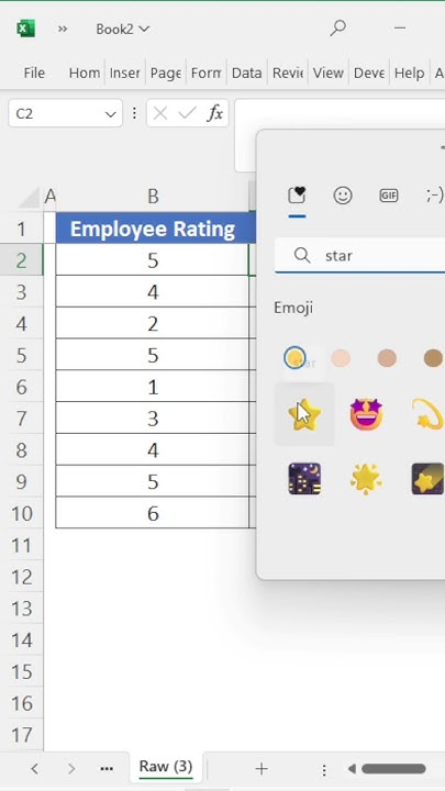 Create Emojis In Excel Excel Exceltutorial Exceltips Shorts Exceltraining Msexcel