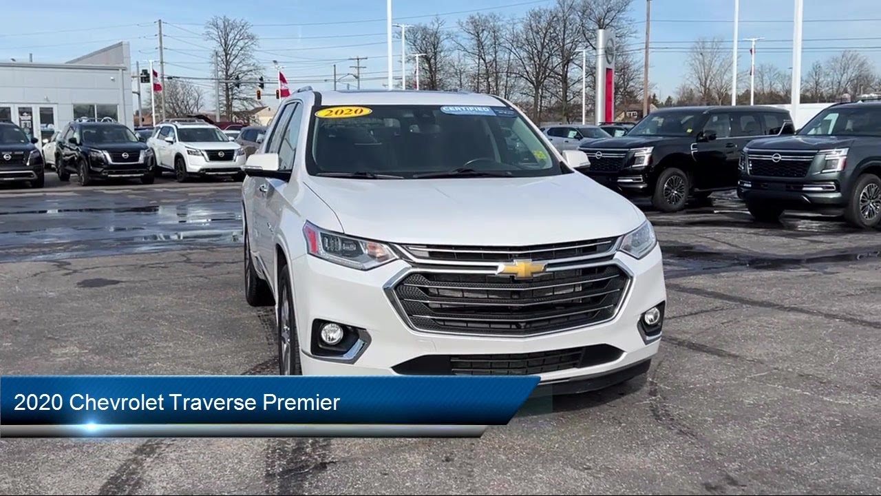 2020 Chevrolet Traverse Premier Sport Utility Findlay, Tiffin, Bowling ...