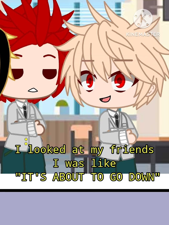 When Teacher Gives Bakugou A Note Meme Mhabnha Gacha Club • Cookiekittykat • Gaming