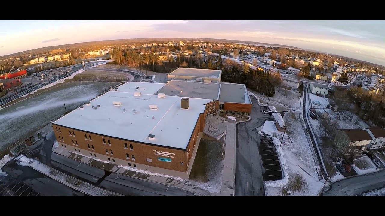 Cole Harbour District High School Aerial Sample - YouTube