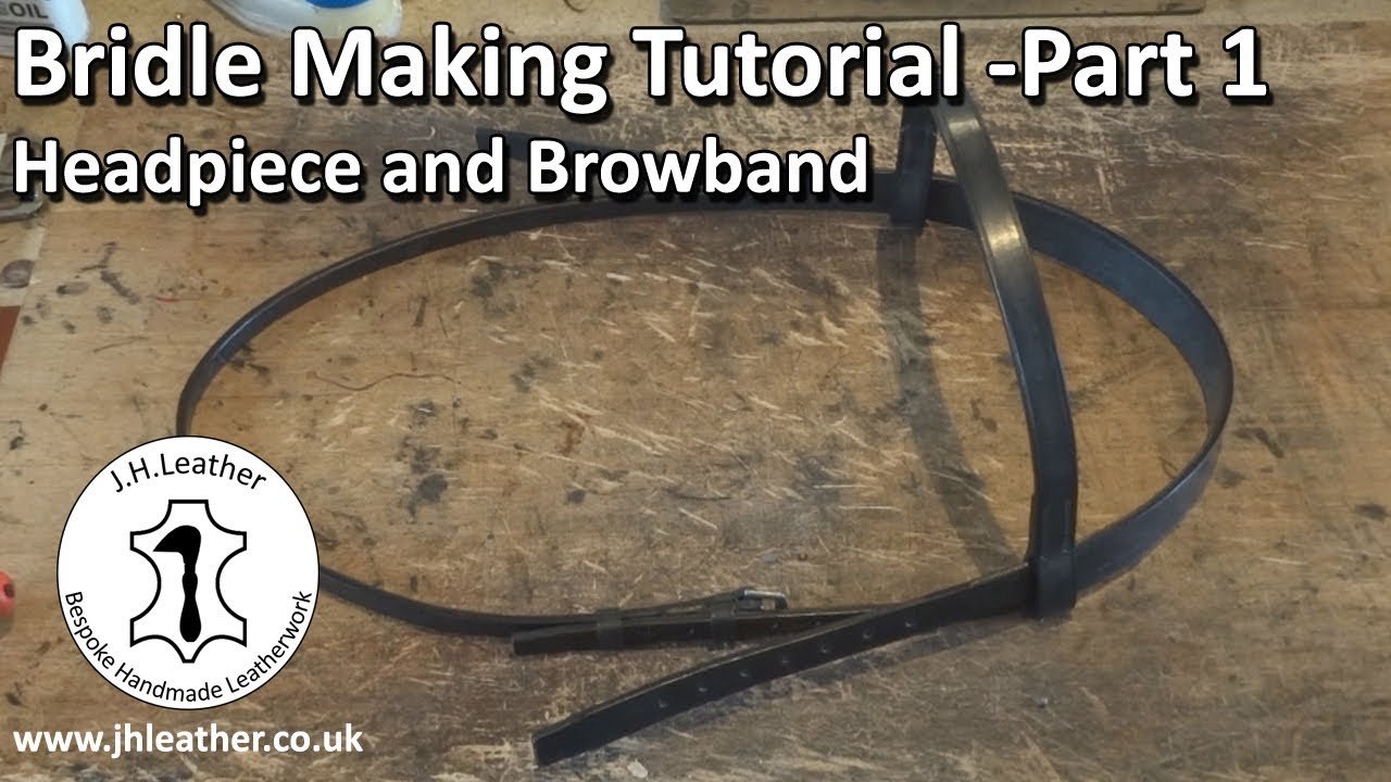 Make Your Own Bridle Bridle Making Tutorial Part 1 Headpiece And make-your-own-bridle-bridle-making-tutorial-part-1-headpiece-and