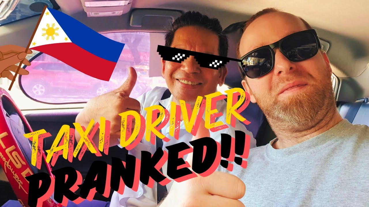 Hilarious ENGLISH ONLY PRANK on Taxi Driver in the Philippines - YouTube