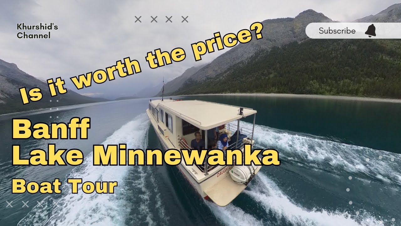 Banff Lake Minnewanka Boat Tour | Places to visit in Canada | Nature ...