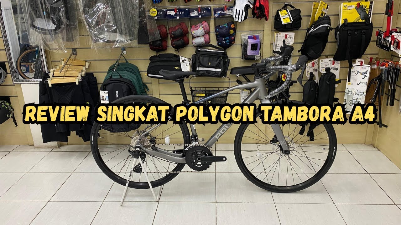 Review singkat Polygon Tambora A4 | Gravel/Road??? - YouTube