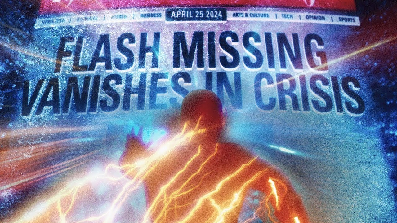Flash missing vanishes in crisis, la noche que Barry desaparece. - YouTube