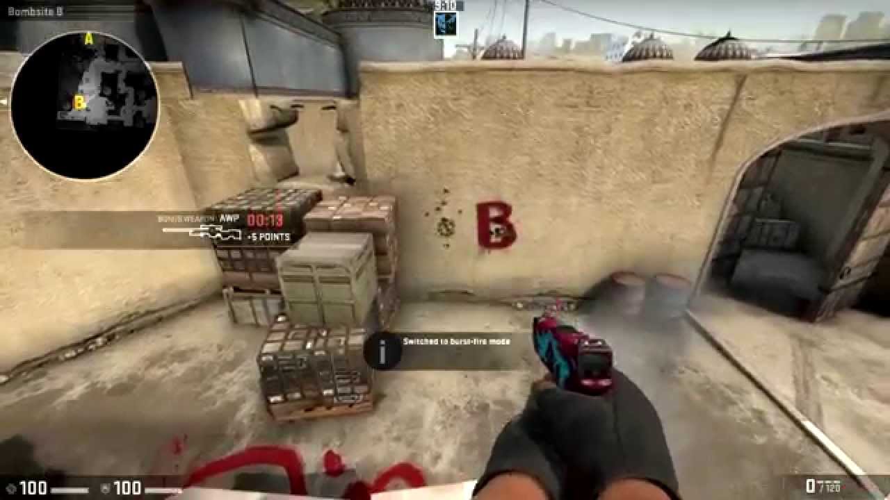 CS:GO SKINSHOWCASE - Glock-18 Water Elemental (Field Tested) - YouTube