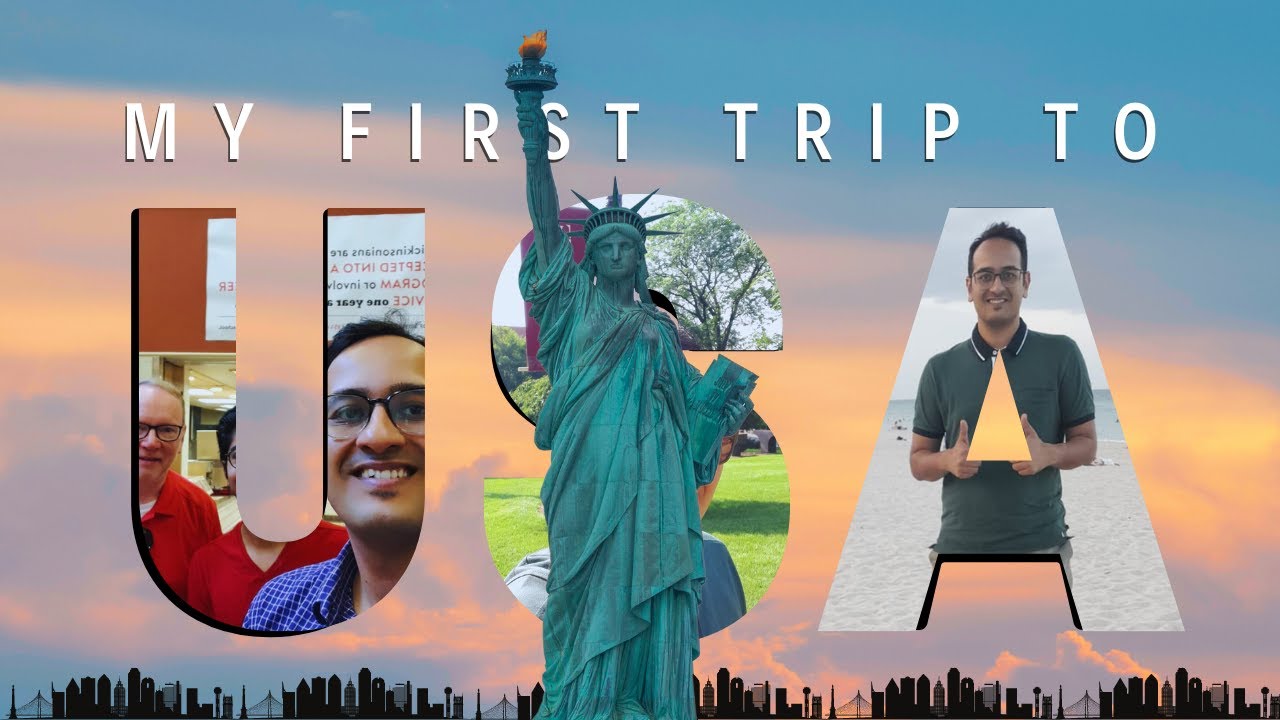 My First Trip to the USA | 5 Lessons from My Journey - YouTube