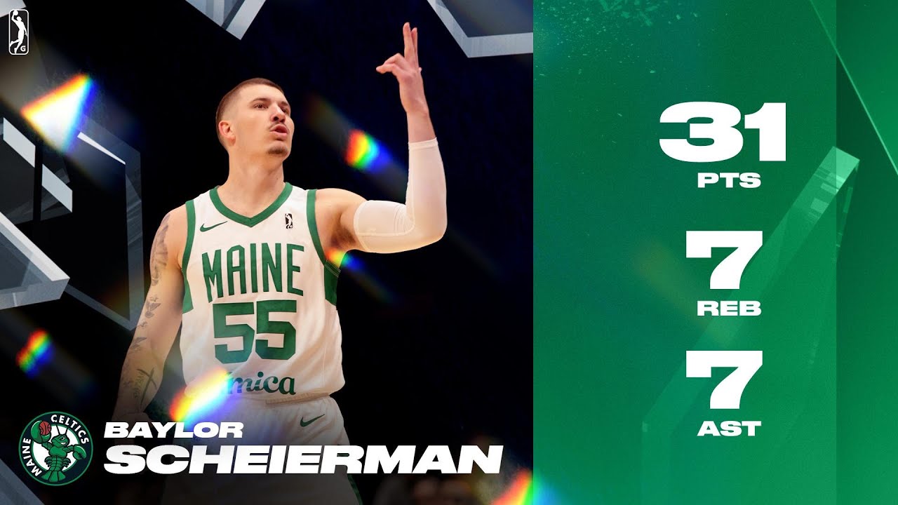 Baylor Scheierman EXPLODES For 31 PTS, 7 REB & 7 AST In Season Debut ...