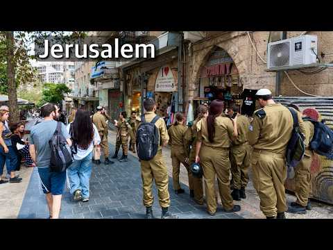 30 August. Sunday walk in the heart of Jerusalem. Beautiful city