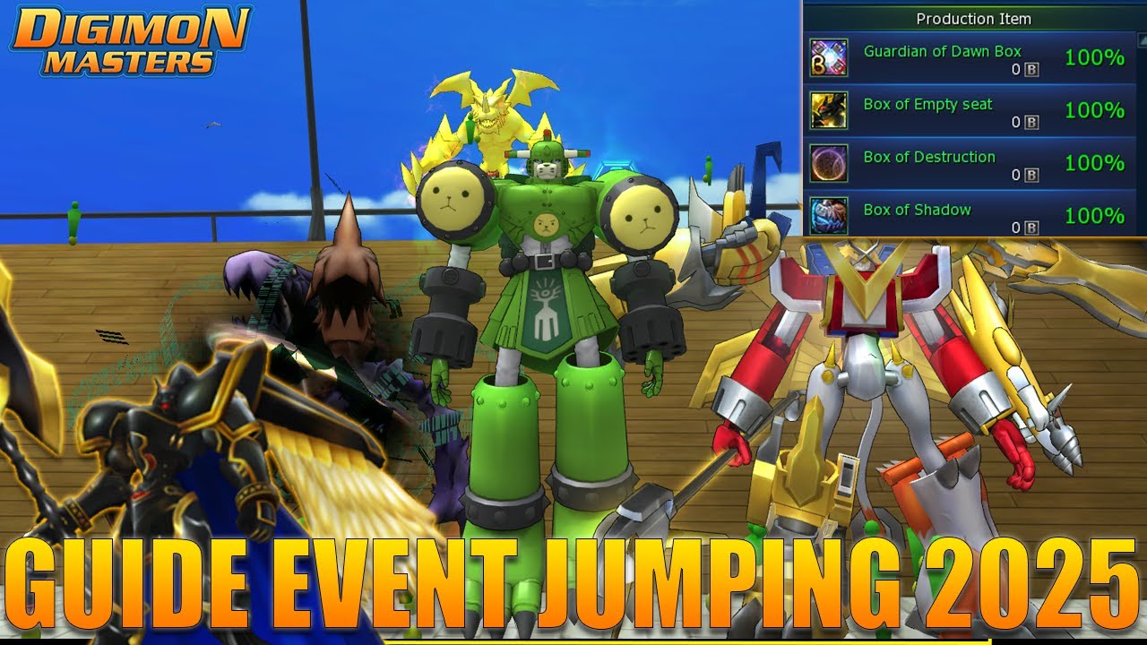 GUIDE EVENT JUMPING 2025 | NEW CHAR / NEWBIE | AOA - LUCEMON - ZEED ...