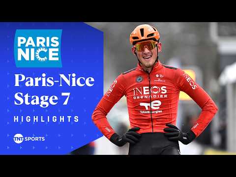 BRUTAL MOUNTAIN STAGE ⛈️ | Men's Elite Stage 7 Paris-Nice 2026 Race Highlights | TNT Sports Cycling