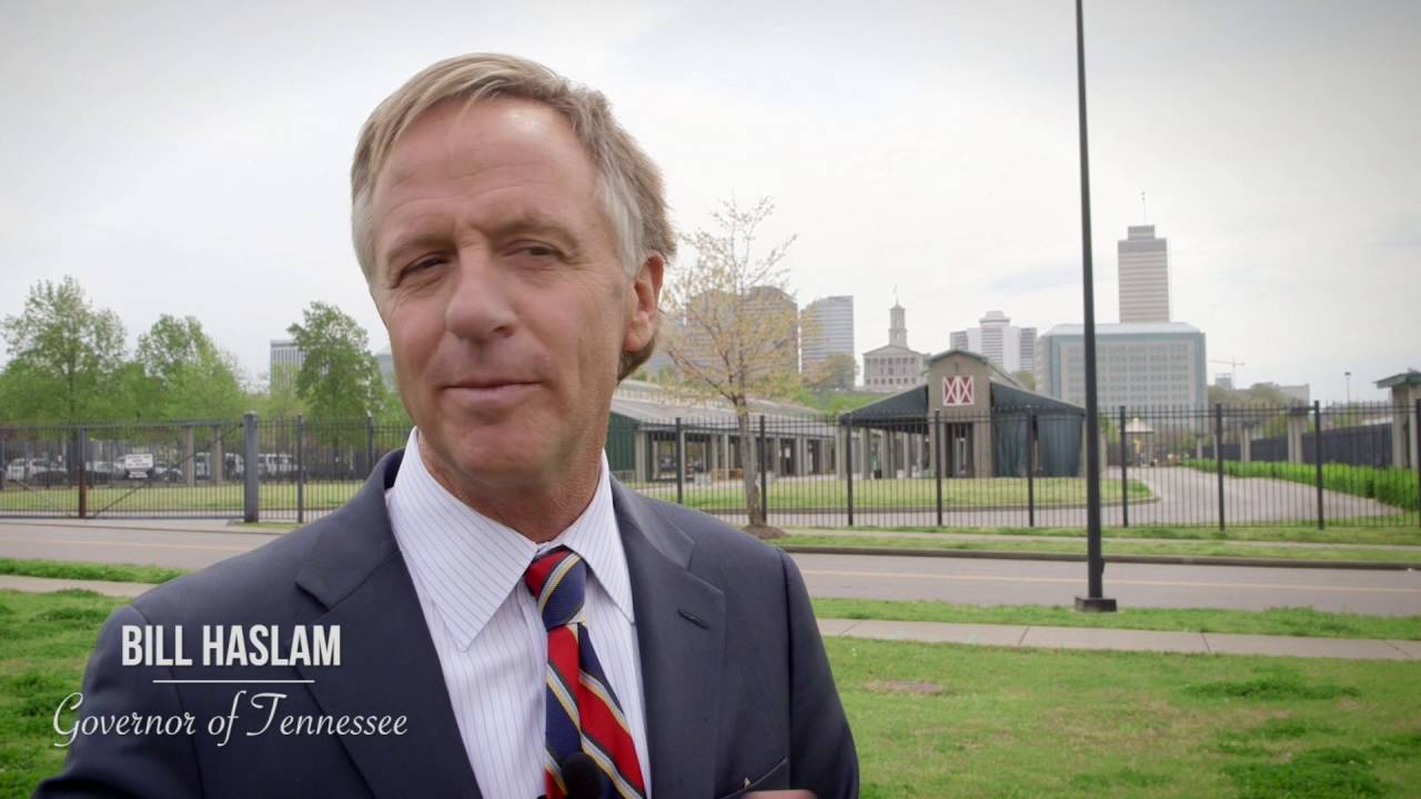 Gov. Bill Haslam : State Museum Groundbreaking - YouTube
