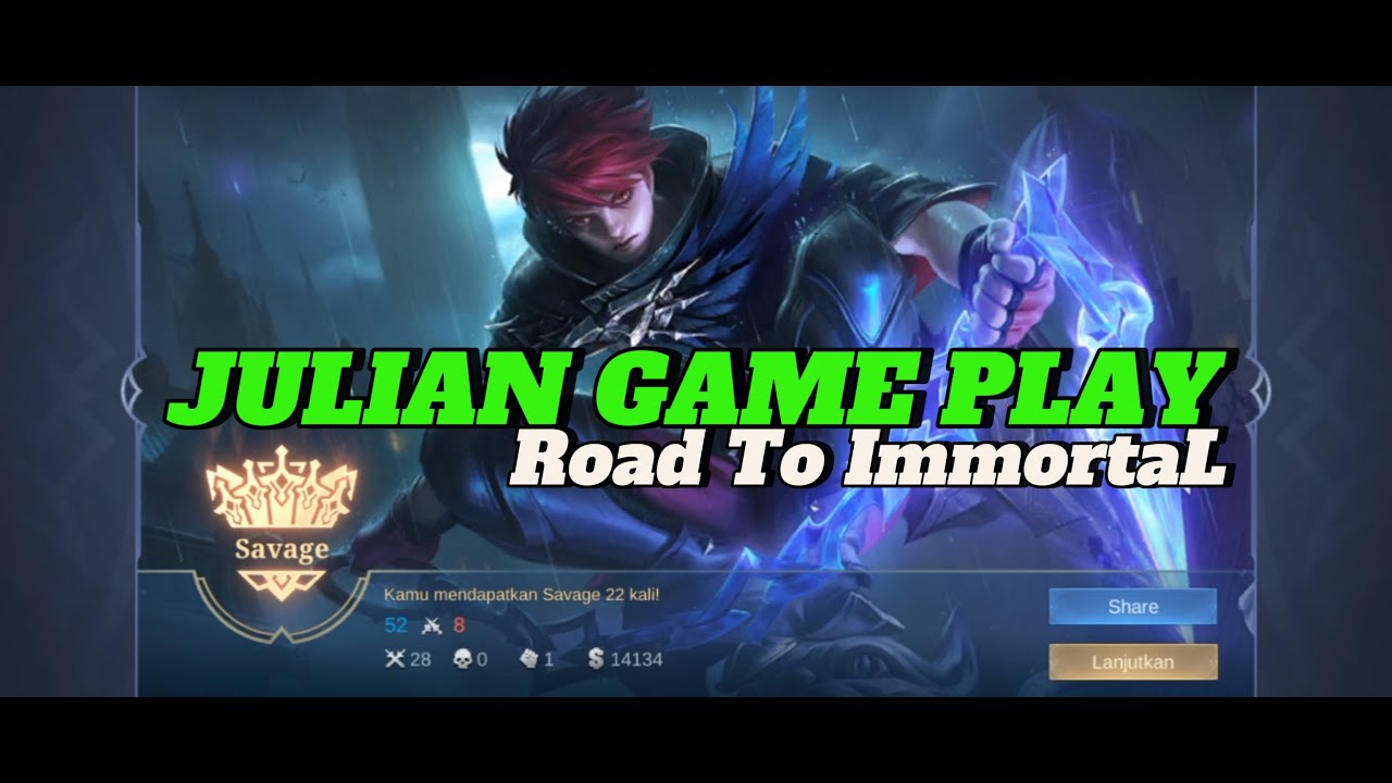 Road To ImmortaL | Julian Game Play - YouTube