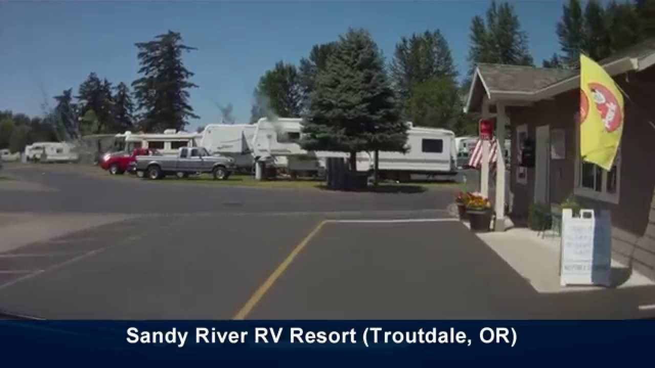 Sandy Riverfront RV Resort - YouTube