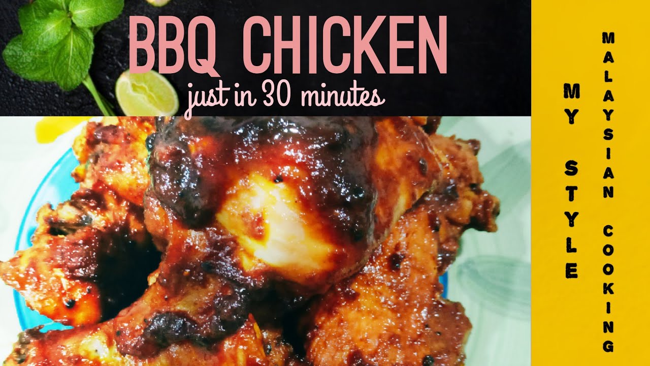 BBQ chicken recipe Indian style (just in 30min) - YouTube