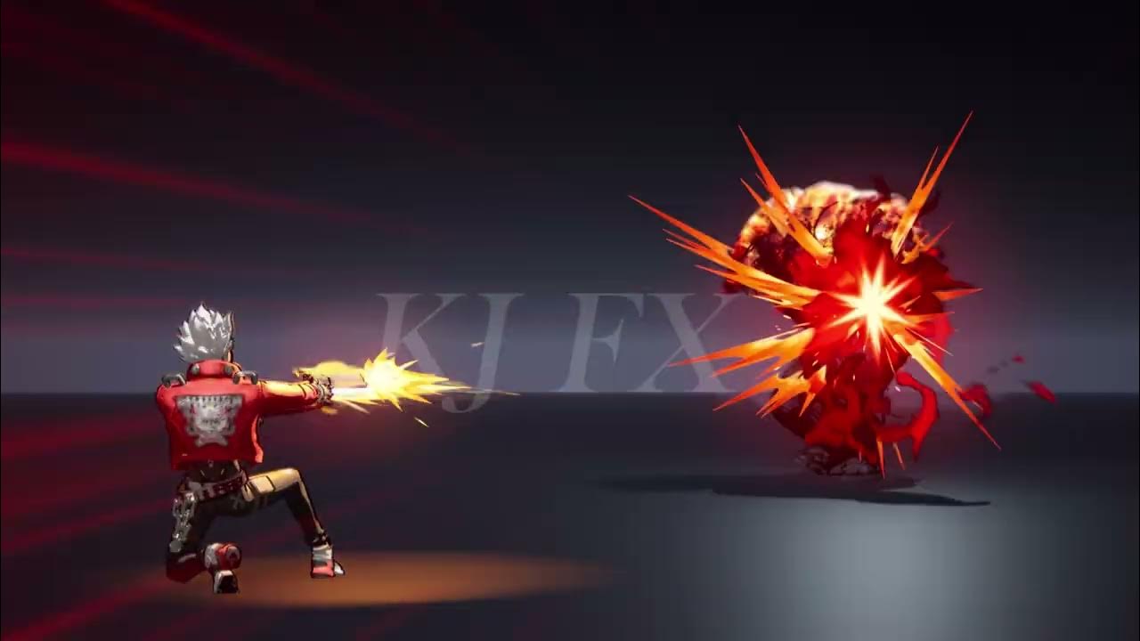 Game Effect Portfolio Unreal Stylized Gun - YouTube