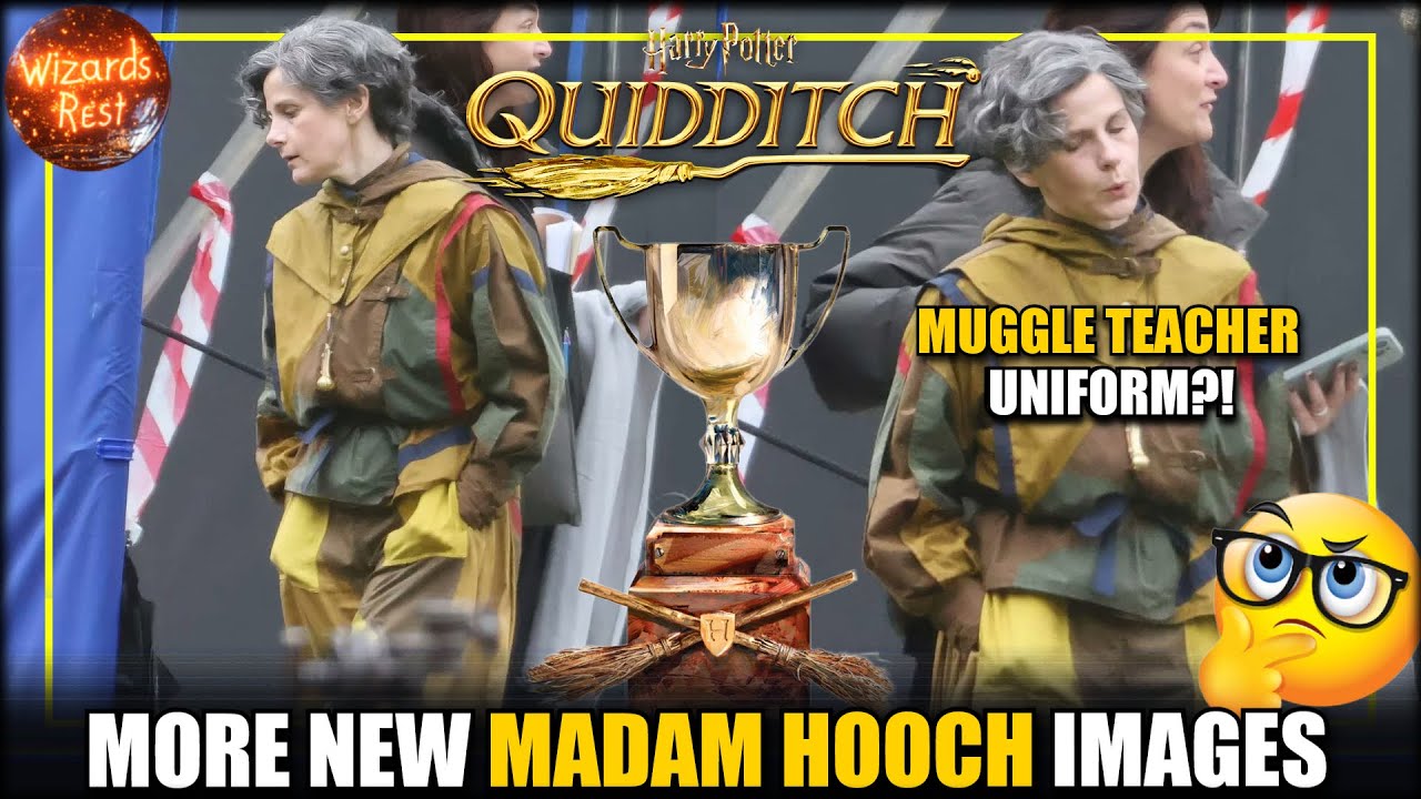 Harry Potter HBO Leaks: More NEW Madam Hooch Images | Muggle Teacher ...
