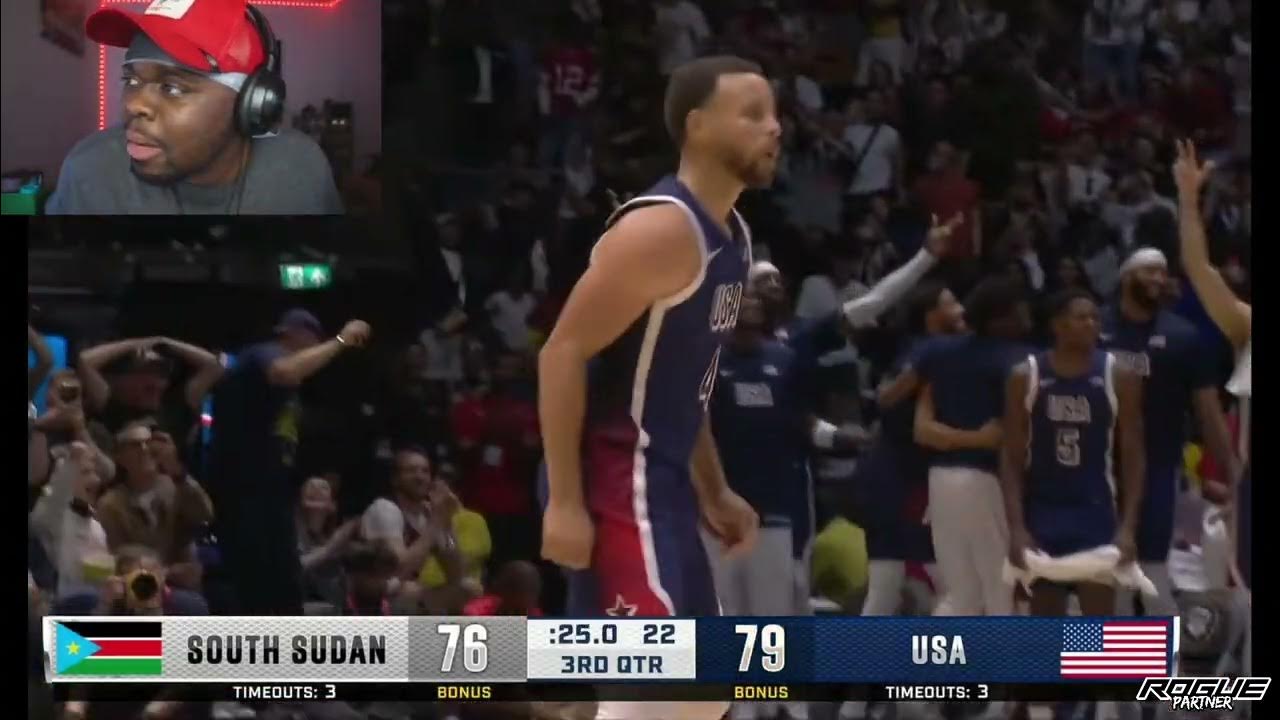 JuJuReacts To Team USA vs South Sudan | USAB SHOWCASE | Full Game Highlights - YouTube