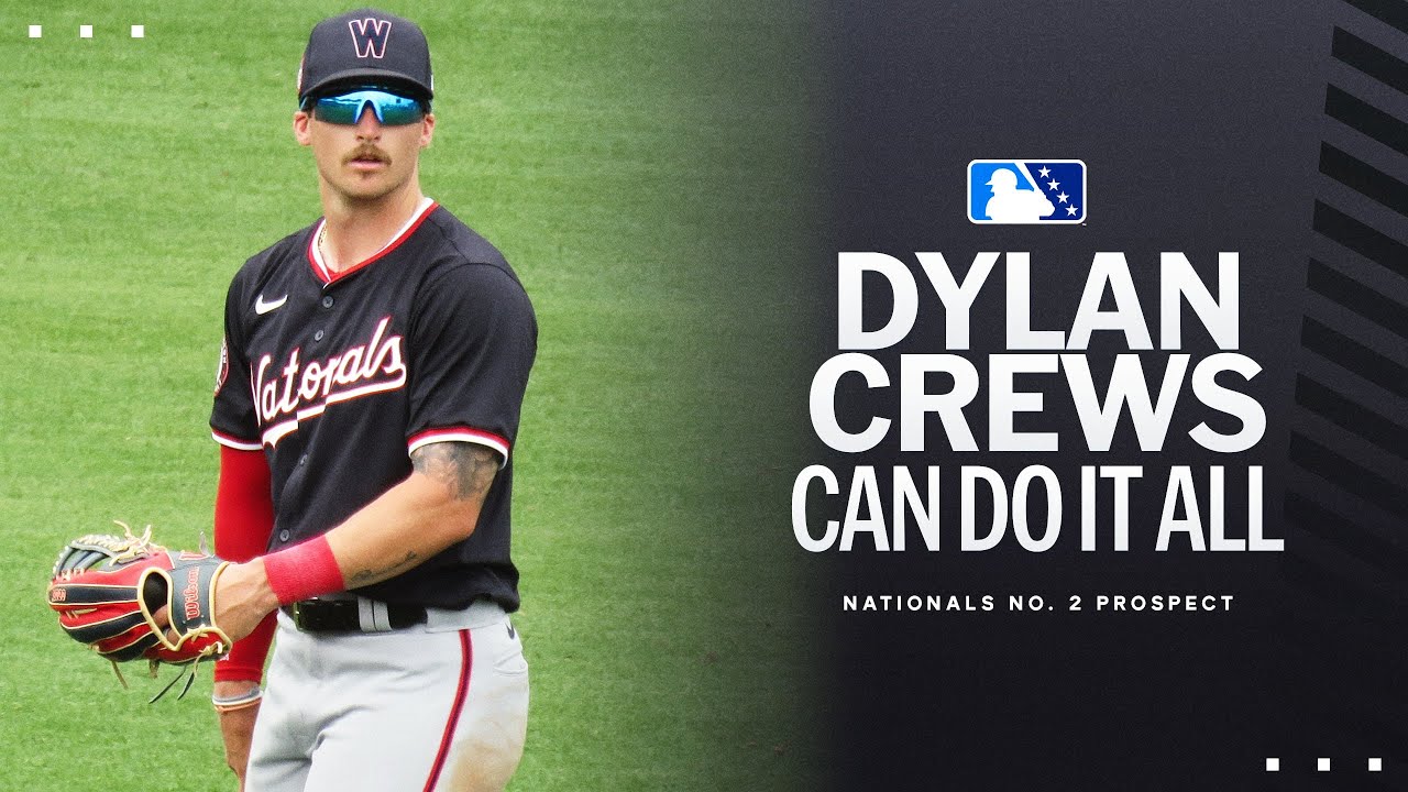 Dylan Crews' diving catch in center | MiLB Highlights - YouTube