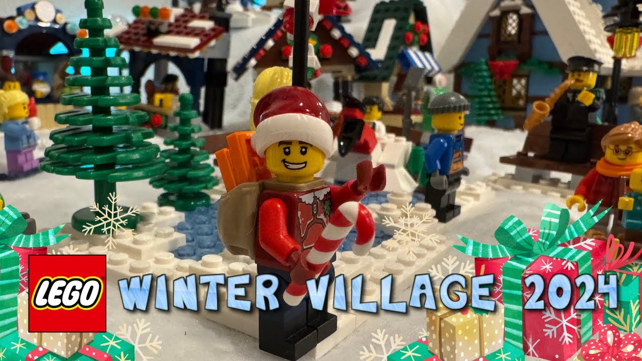 LEGO Winter Village 2024 Display | MERRY CHRISTMAS! 🎁🎄 - YouTube