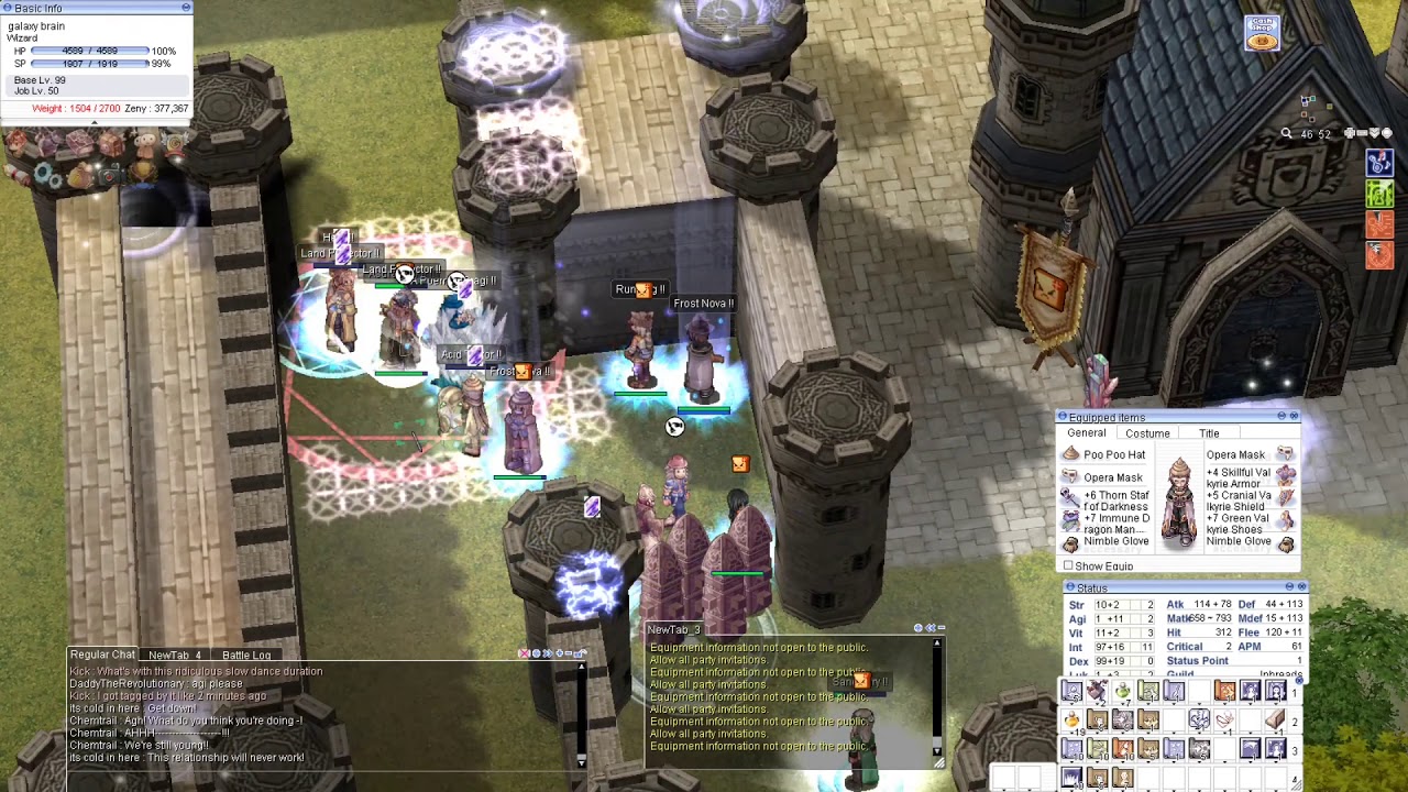 Asgard Legend - War of Emperium 25/4/20 - Wizard - YouTube