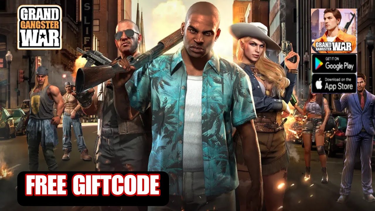Grand Gangster War Gameplay & Giftcode - Strategy Game Android - YouTube