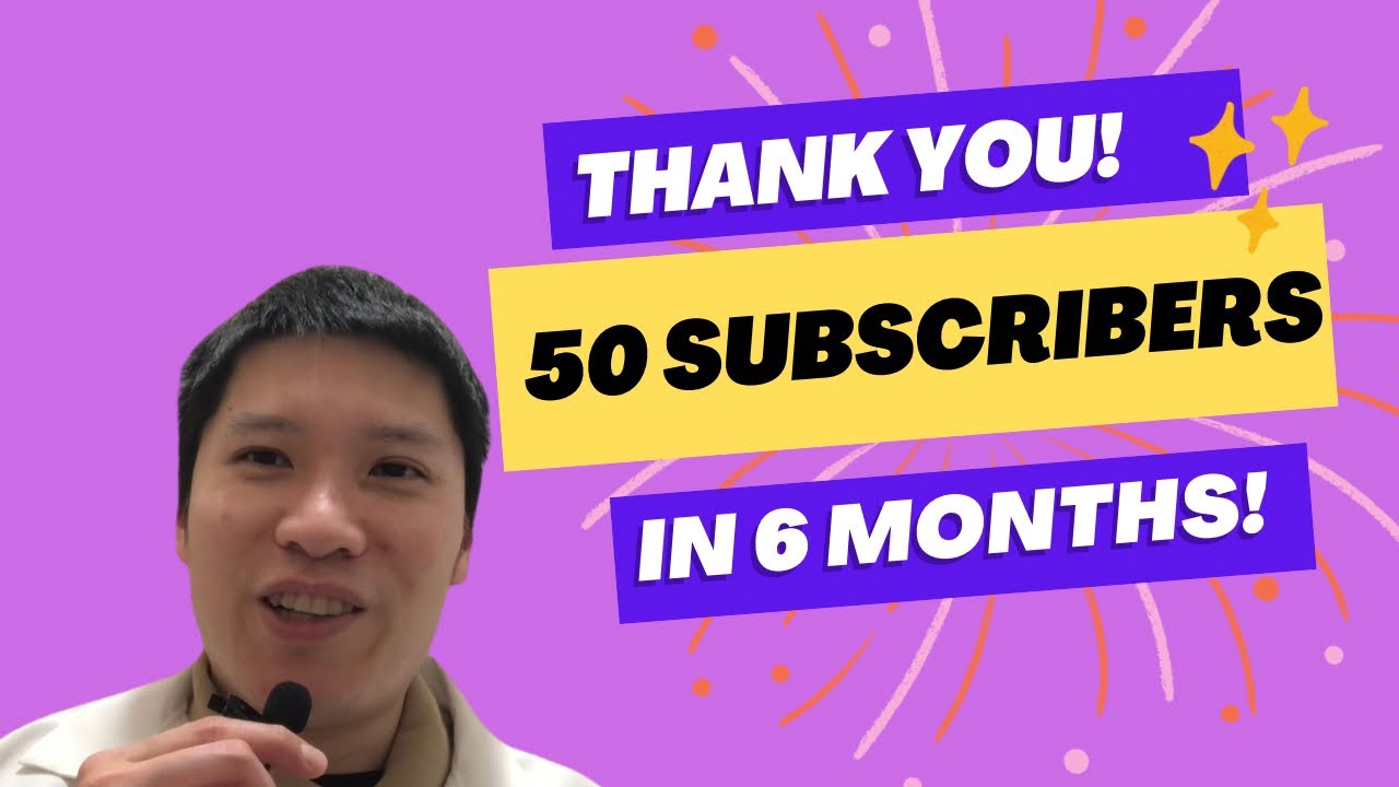 I Got 50 Subscribers in 6 months - YouTube