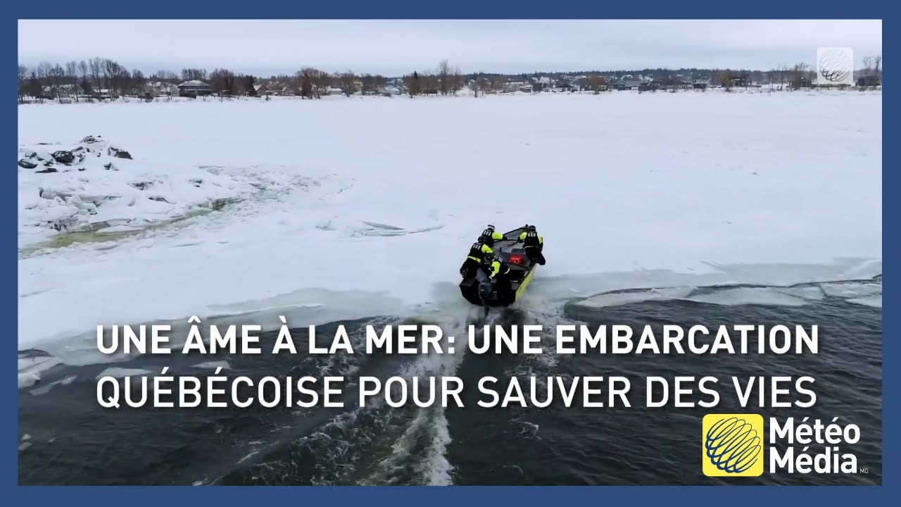 Une embarcation Québécoise pour sauver des vies - YouTube