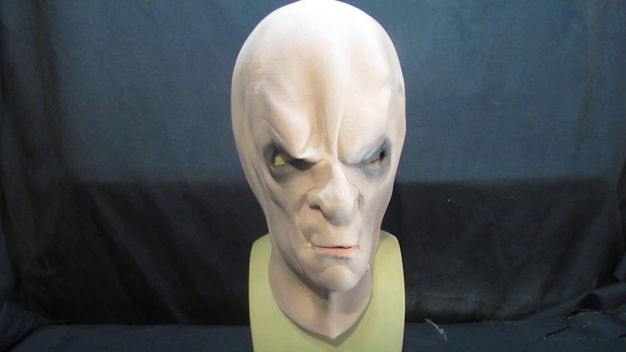 Greyland Film Soft Latex Mask UFO No 035 - YouTube