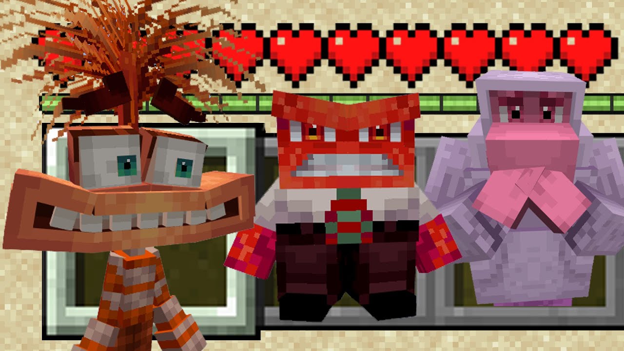 Minecraft PE : FORBIDDEN REALISTIC INSIDE OUT 2 MOD in Minecraft Pocket ...