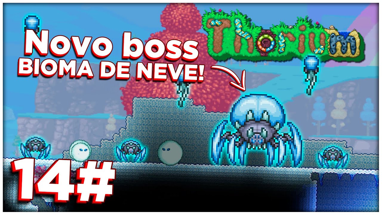 Sofrendo no inicio do hardmode e Novo boss de Gelo! | Thorium ep: 14 ...