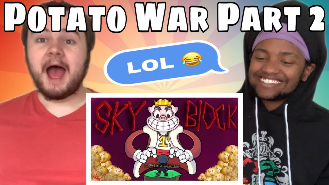 Technoblade 'Skyblock: Potato War 2' REACTION - YouTube