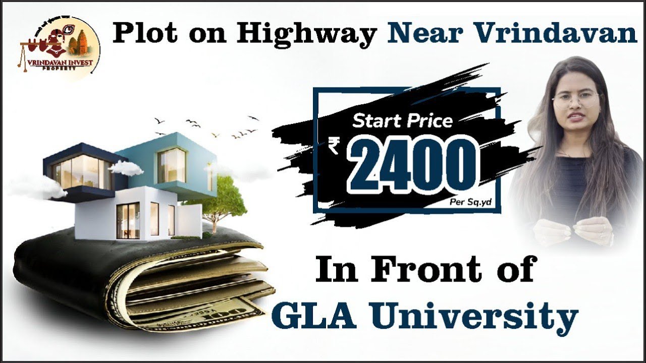 On Highway Plot Just In Front Of GLA University || Vrindavan || Vrindavan Invest Property - YouTube