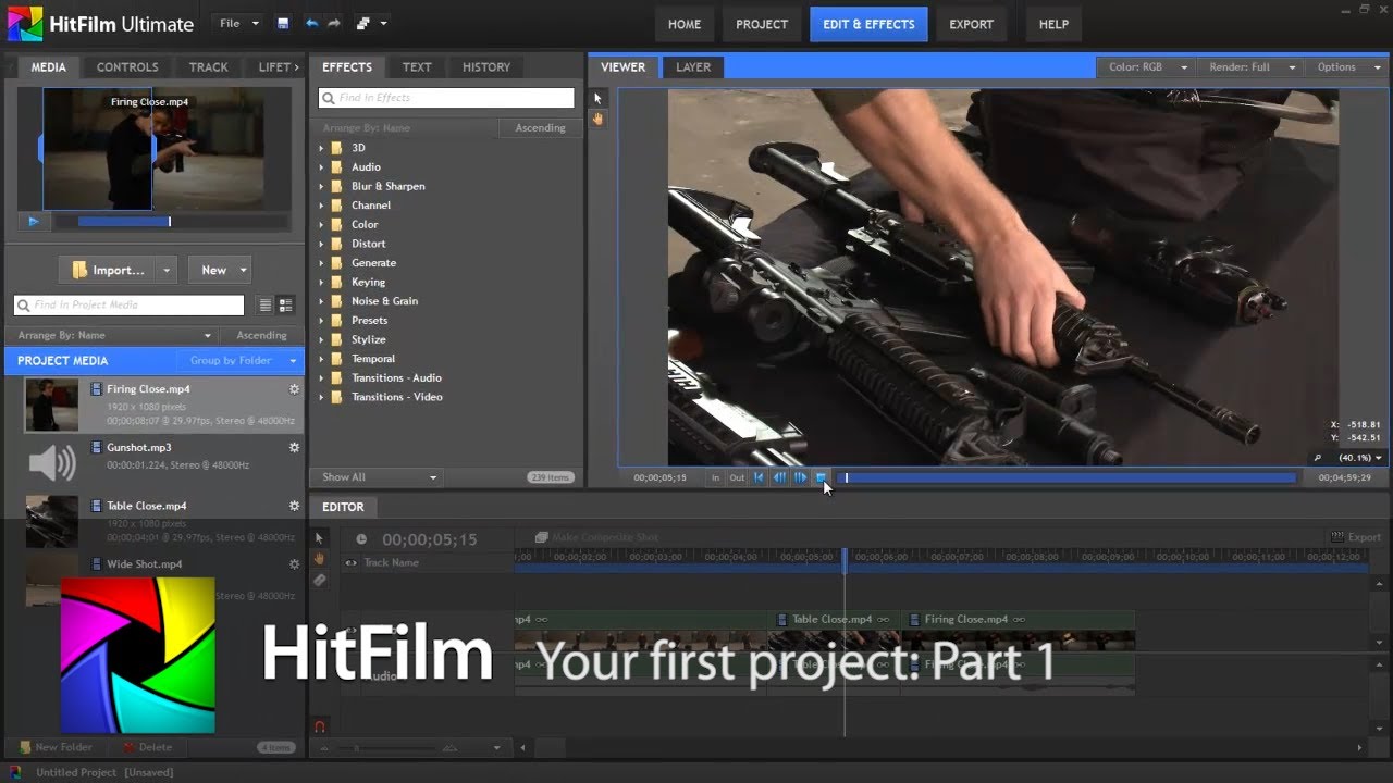 Your First Project: Part 1 - YouTube