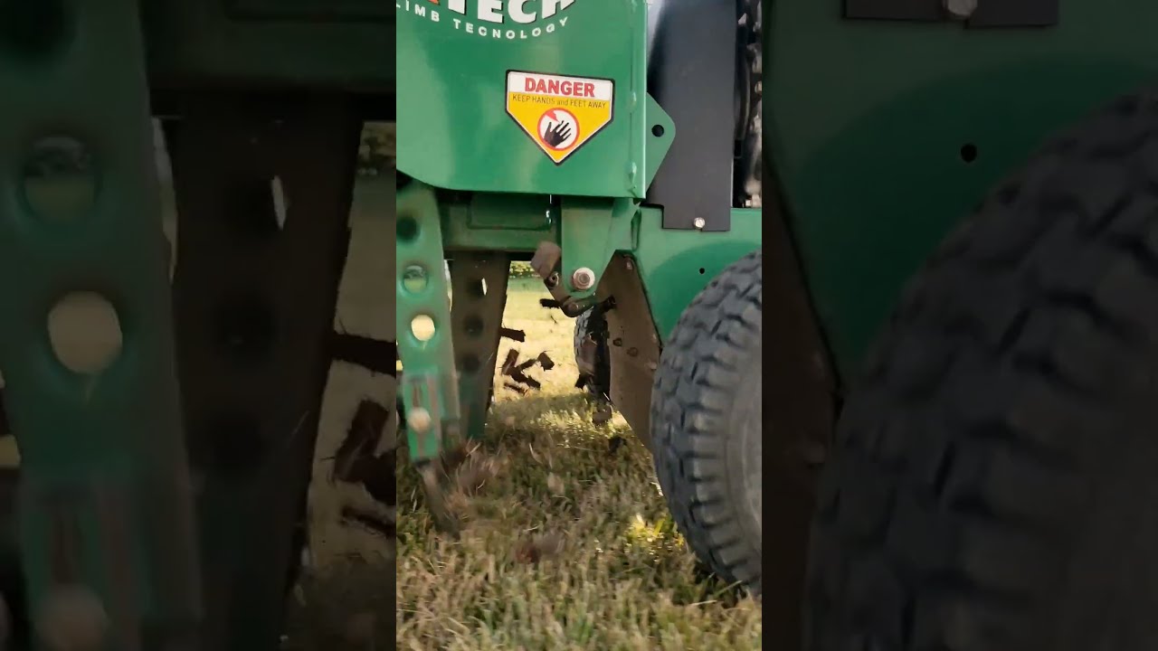 New Sod With Too Much Thatch. Aeration Time lawngoals