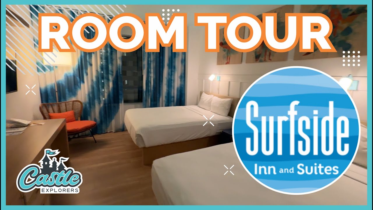 Universal Studios Surfside Inn Room Tour Walkthrough - YouTube
