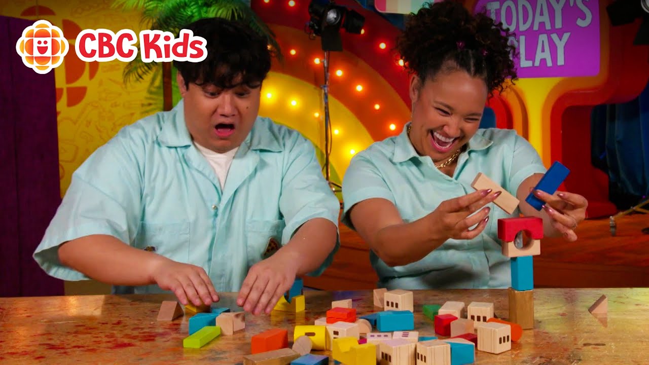 How Many Shapes Can We Build With Blocks? | CBC Kids - YouTube