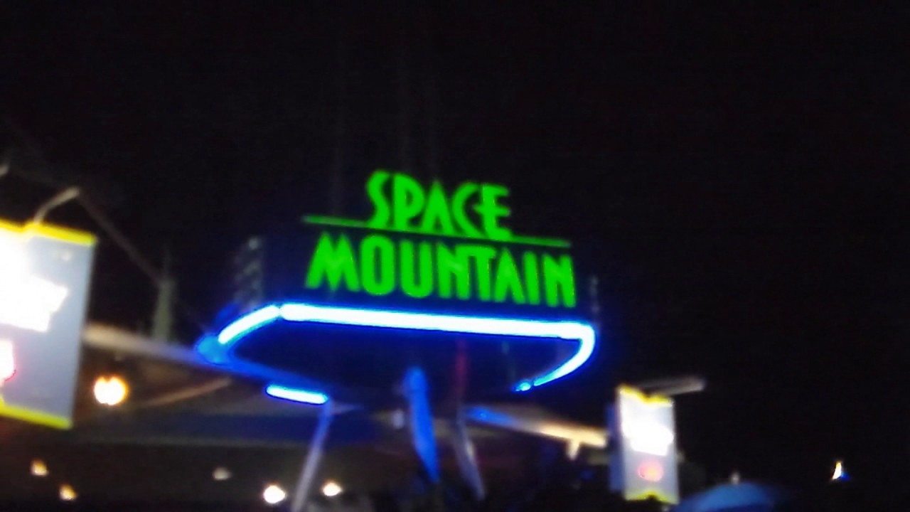 Space Mountain Line Queue Magic Kingdom - YouTube