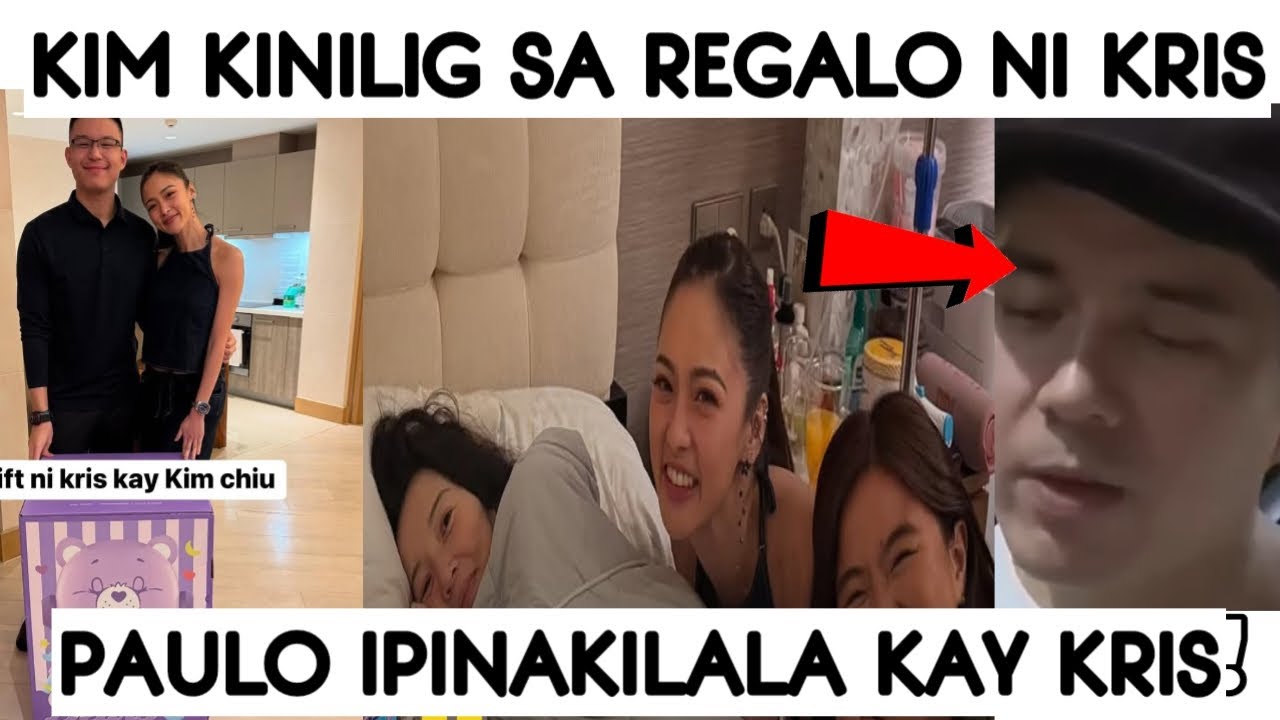 KIM CHIU KINILIG SA REGALO NI KRIS AQUINO, PAULO IPINAKILALA NA! - YouTube
