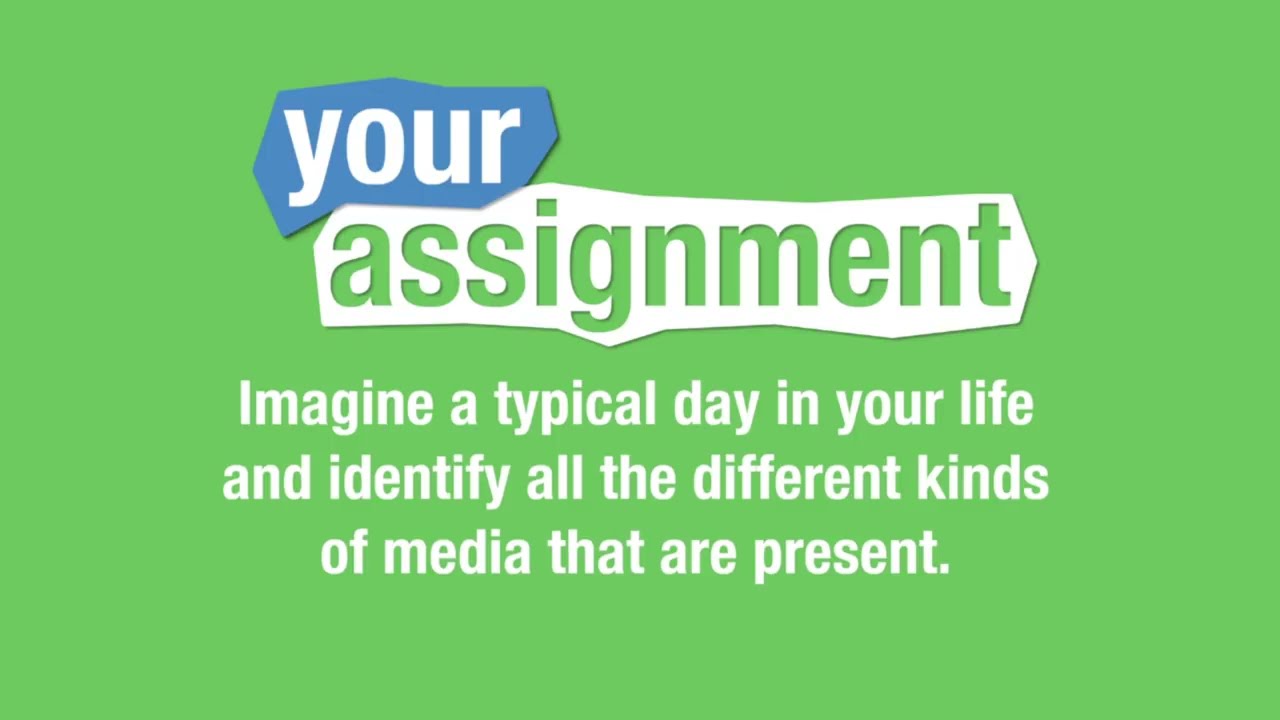 1 Media Minute Introduction What Is Media Anyway YouTube 1 Media Minute Introduction What Is Media Anyway YouTube