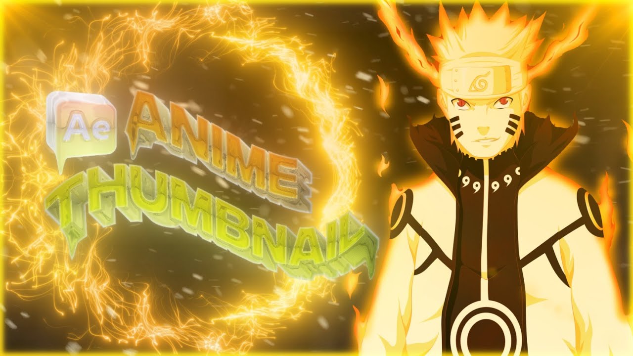 [ Anime thumbnail 🎨] After effect [ Tutorial ] - YouTube