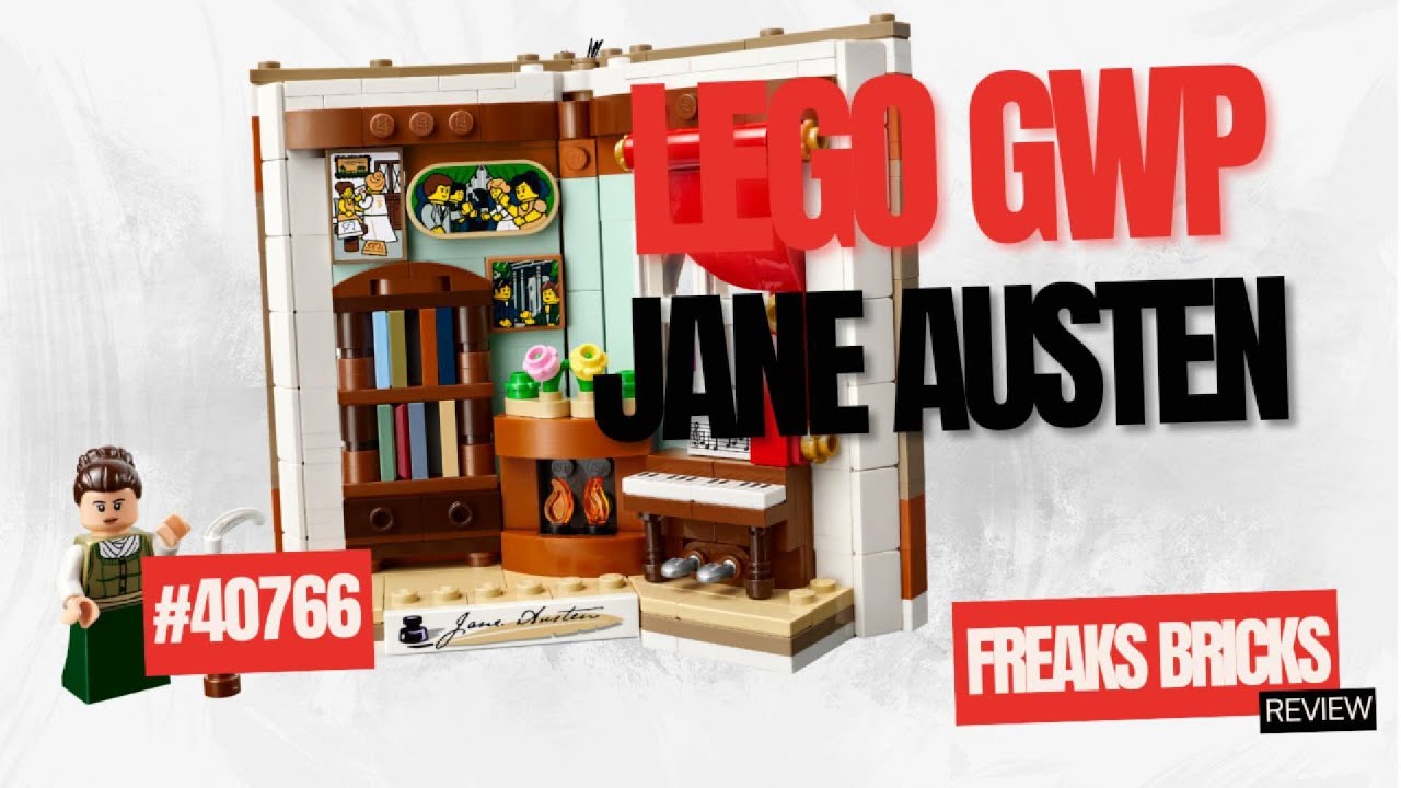 #LEGO #GWP #40766 Tribute to Jane Austen - YouTube