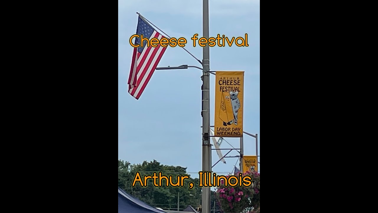 Arthur Amish country cheese festival - YouTube