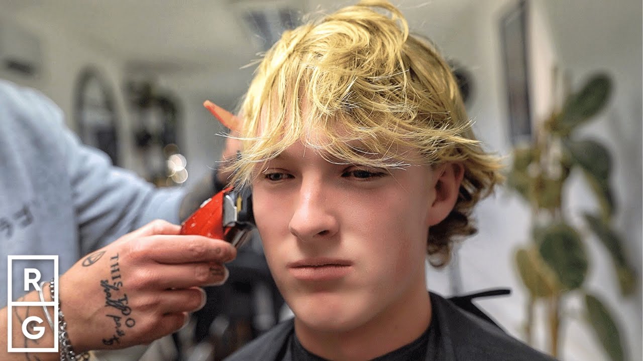 He Usually Gets His Haircut in a... SCHOOL TOILET! 😱 (Transformation to ...