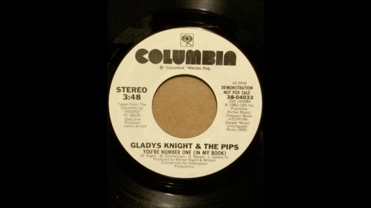 GLADYS KNIGHT & THE PIPS ♪YOU'RE NUMBER ONE IN MY BOOK♪ - YouTube