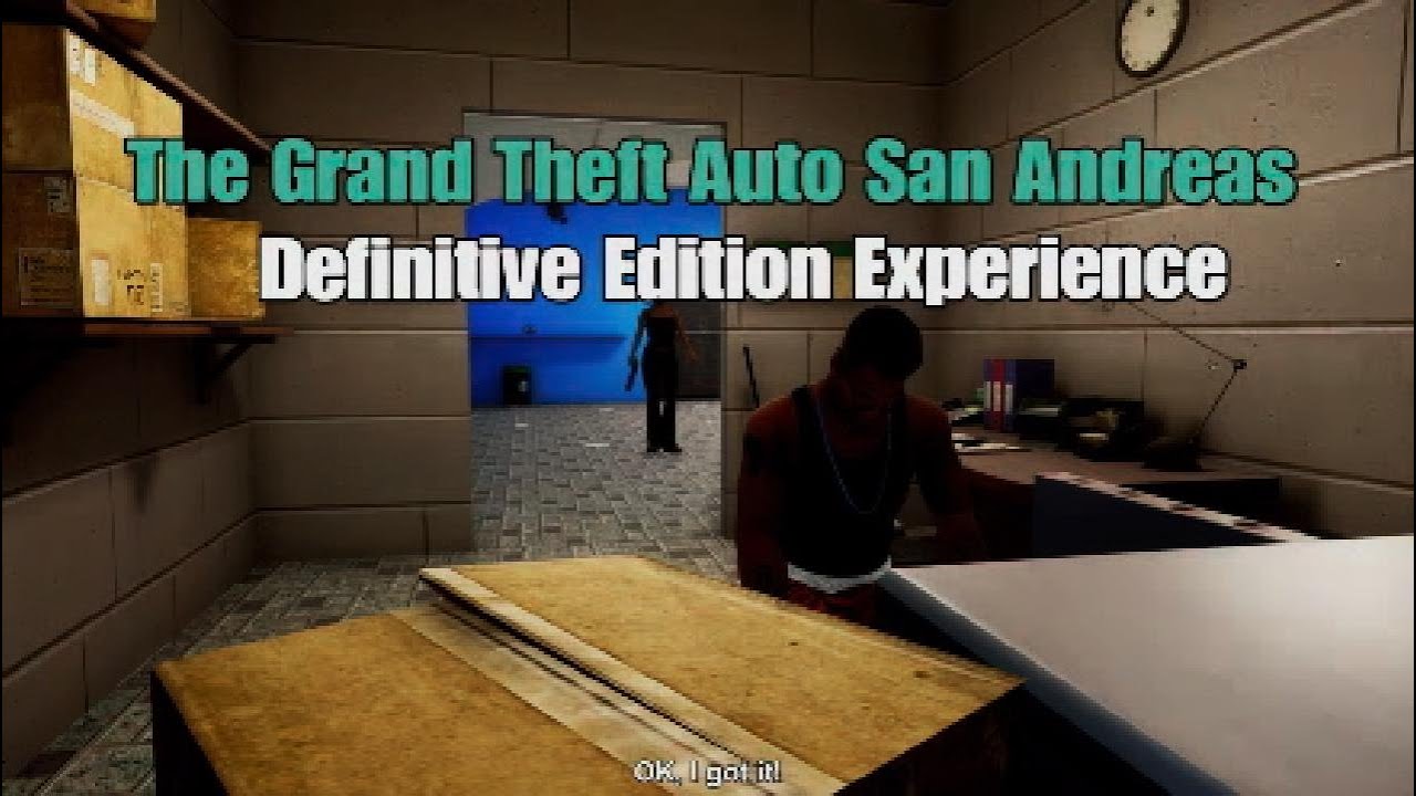 The Grand Theft Auto San Andreas Definitive Edition Experience - YouTube