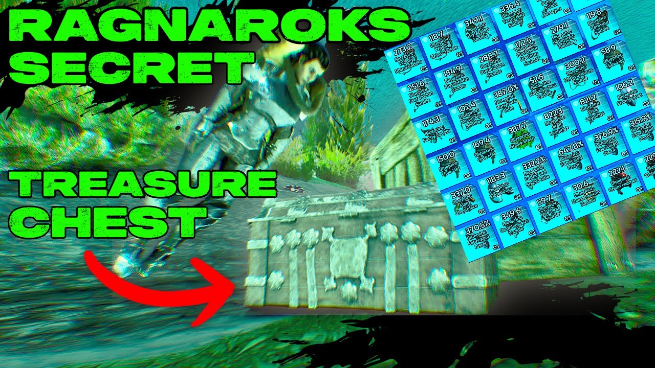 SECRET Treasure Chest Location on RAGNAROK in Ark Survival Ascended ...