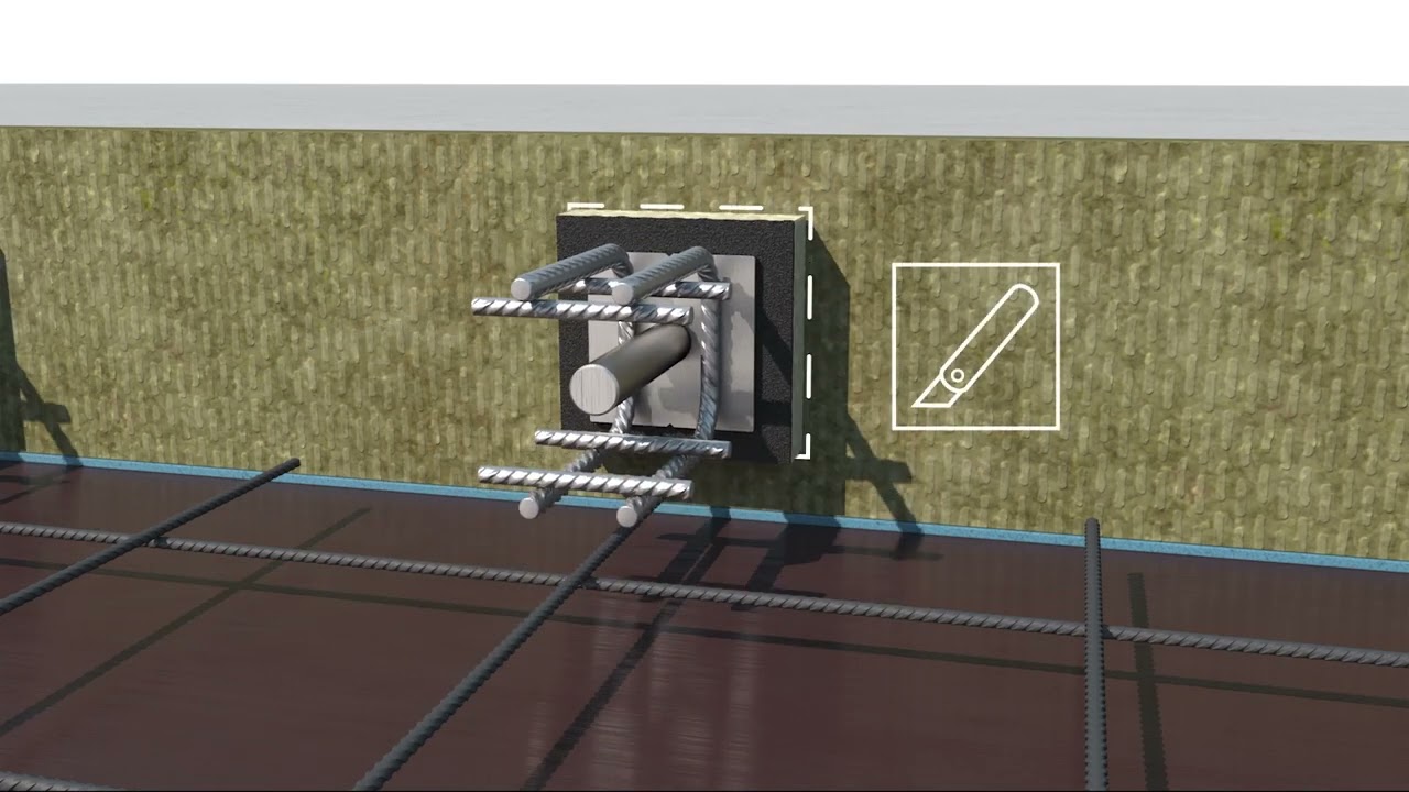 Schöck Stacon® Typ SLD beépítése - YouTube