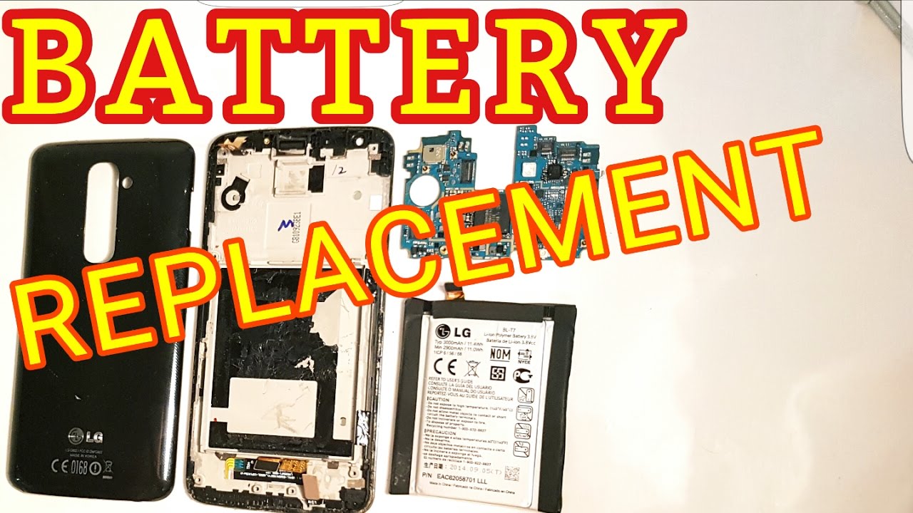 LG G2 HOW TO REPLACE BATTERY - YouTube
